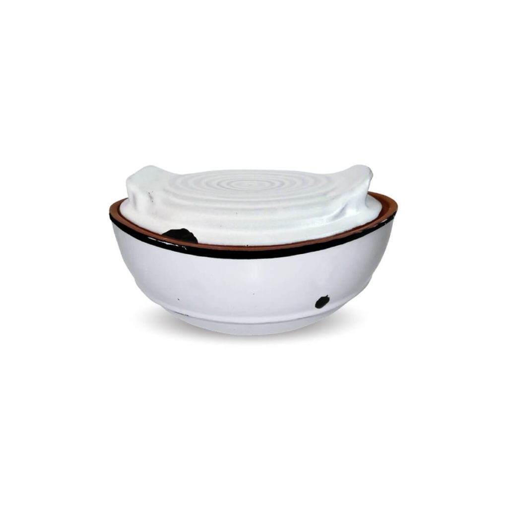 Rustic Mini Gourmet Roaster - Sandstorm & Country Style | Argilla Pottery